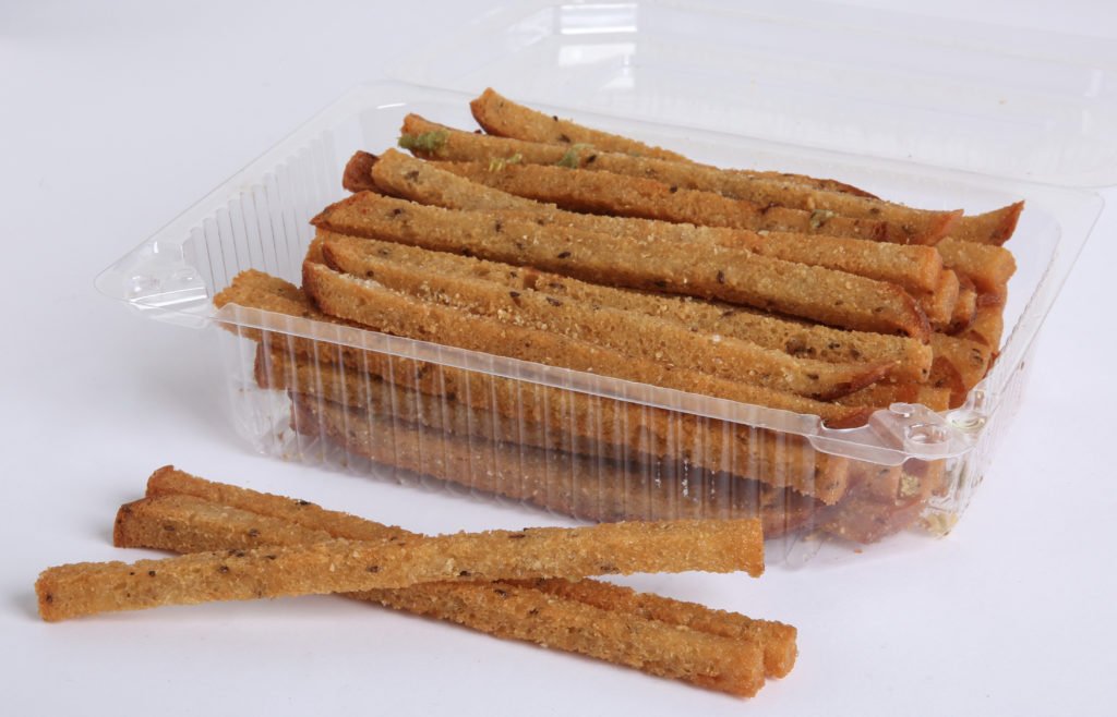 Fried Bread Sticks with Garlic, 400 g - Bandi Foods Europe | Wholesale ...