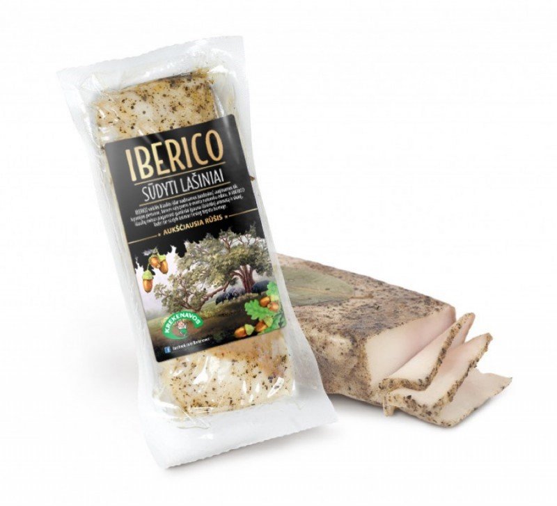Salted Pork Fat IBERICO, highest grade, weighed, ~ 300 g - Bandi Foods ...