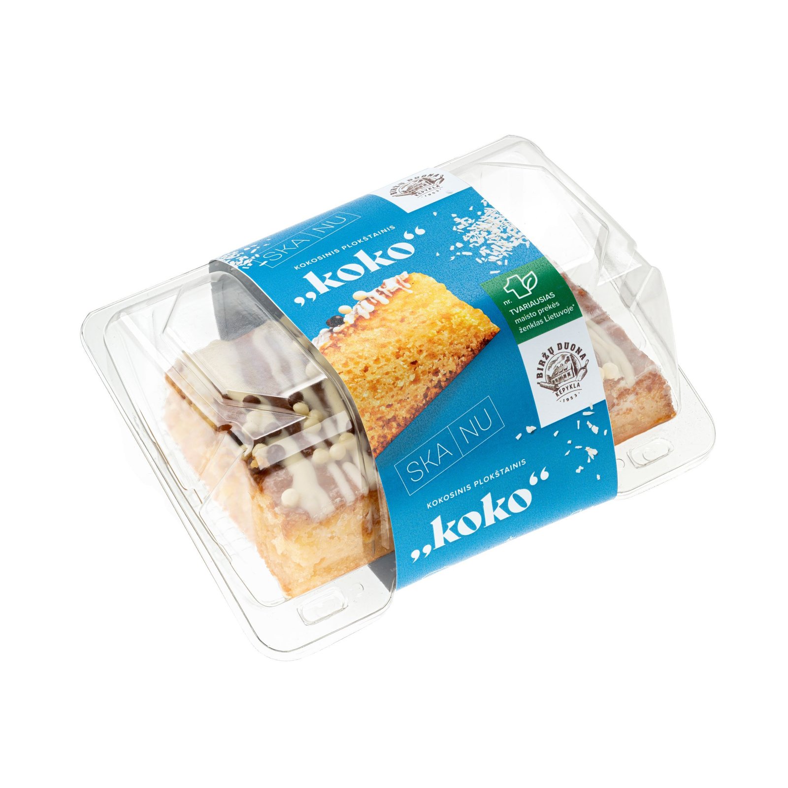 TASTY Coconut cake "Koko", 320 g - FROZEN - Bandi Foods Europe ...