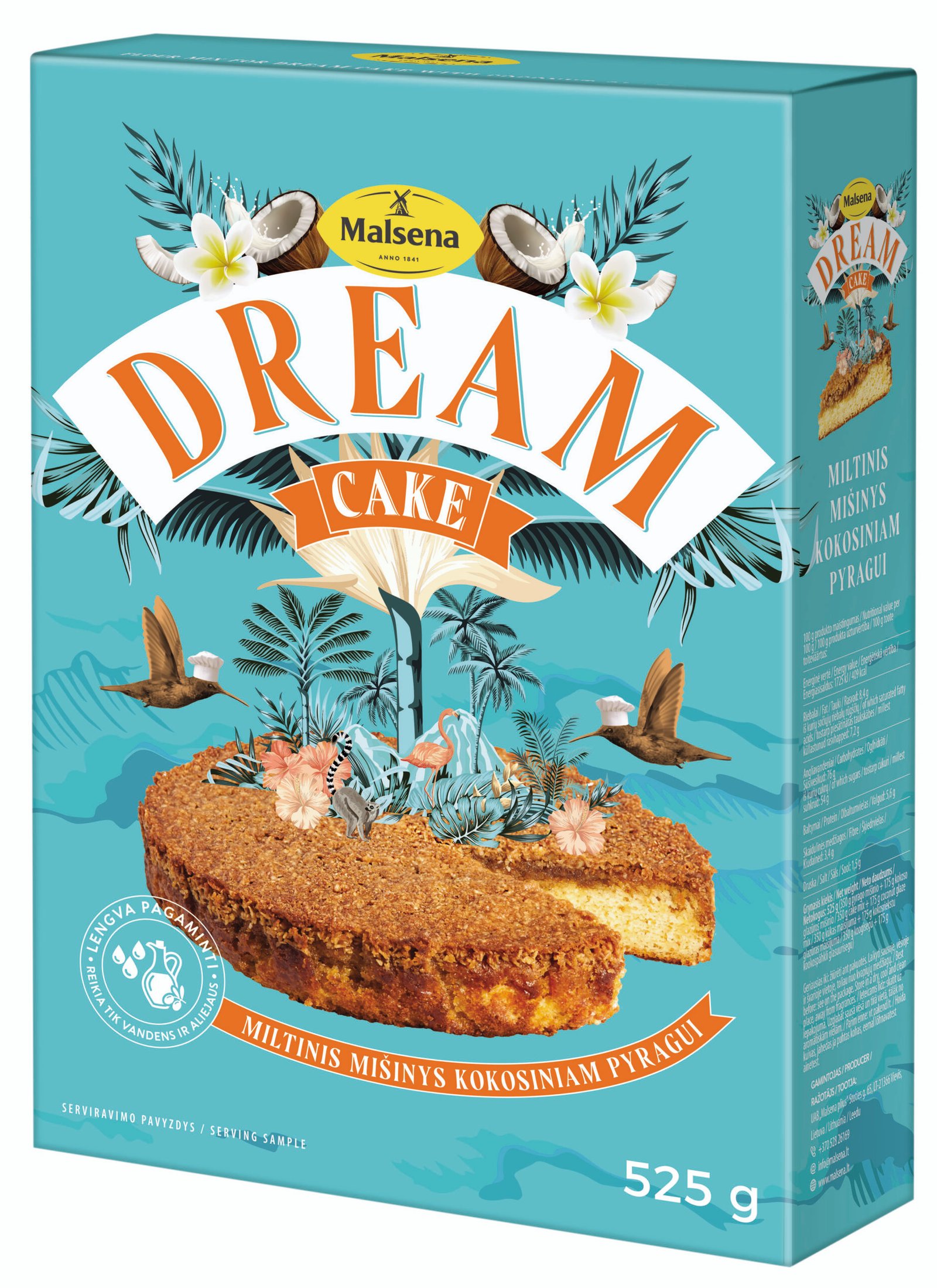 Flour mix for DREAM CAKE, 525g - Bandi Foods Europe | Wholesale Food Distributor