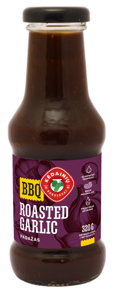 Sauce BBQ ROASTED GARLIC 320g - Bandi Foods Europe | Wholesale Food ...